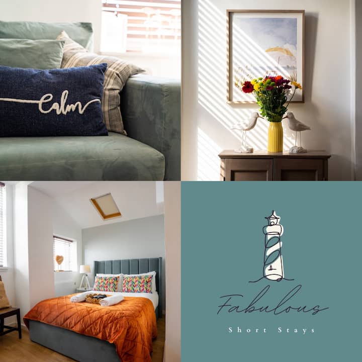 Penarth Flat Perfect For Long-term & Monthly Stays - Cardiff