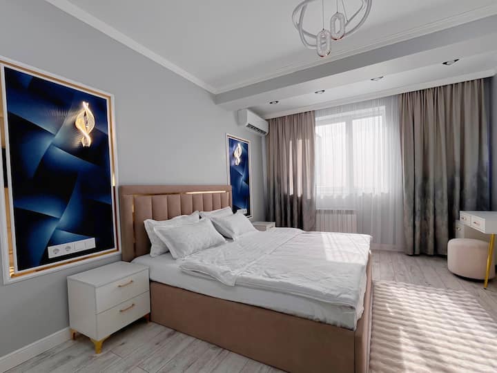 3 комнаты Raimbek 19-61 Residence & питьевая вода - Kazakhstan