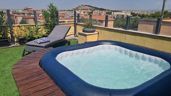 Sa Lua, Luminoso Super Attico Con Terrazze Private - Cagliari