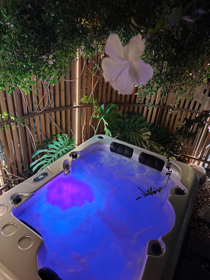 4-star Bungalow, Jacuzzi & Sauna, Saltwater Pond 974 - Reunión