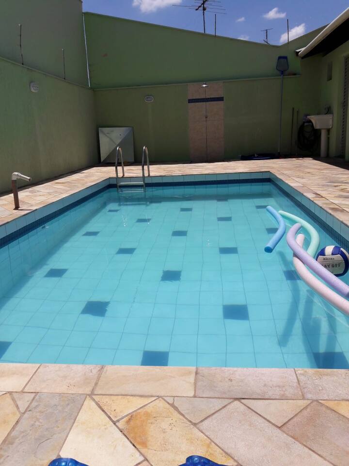 Casa Com Piscina Churrasqueira - São Carlos