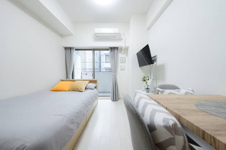 # 203/22 ㎡/4 Min Walk To Sakaisuji Honmachi Station/high Speed Wi-fi/long-term Discount Available/ideal For Consecutive Nights/ - Japan