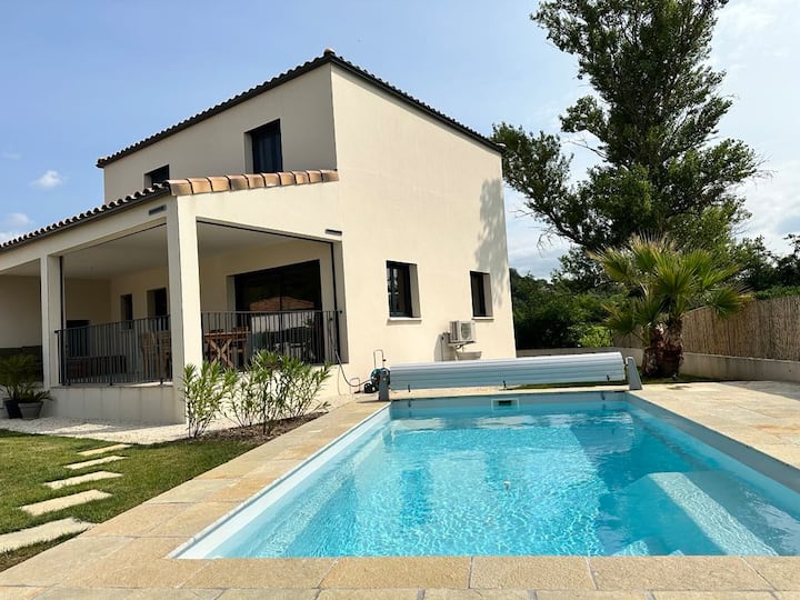 Villa Moderne Avec Piscine Privée - 8 Personnes - Vallon-Pont-d'Arc