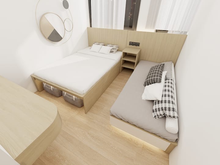 Y1:comfortable For 3, 30s Jordanmtr Prime Location - Tsim Sha Tsui