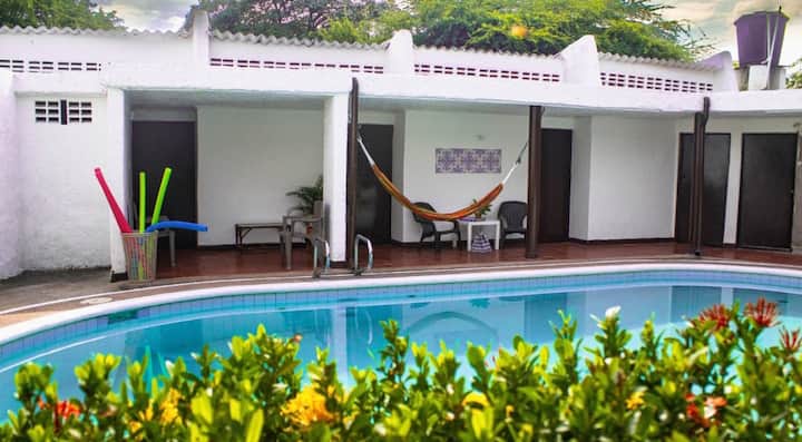 Acogedora Casa Campestre Con Piscina Privada. - Ricaurte