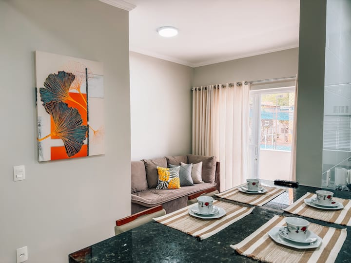 500 Metros Lago Centro - Hospedagem Para 4 Pessoas - Águas de Lindoia