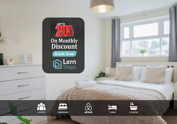 Long Stays 20% Disc! Birmingham House Sleeps 6! - Birmingham