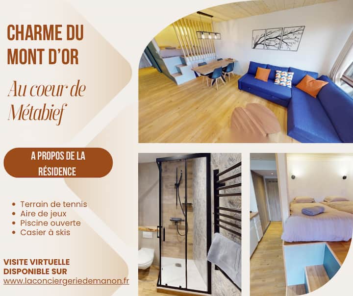 Charme Du Mont D'or - Métabief