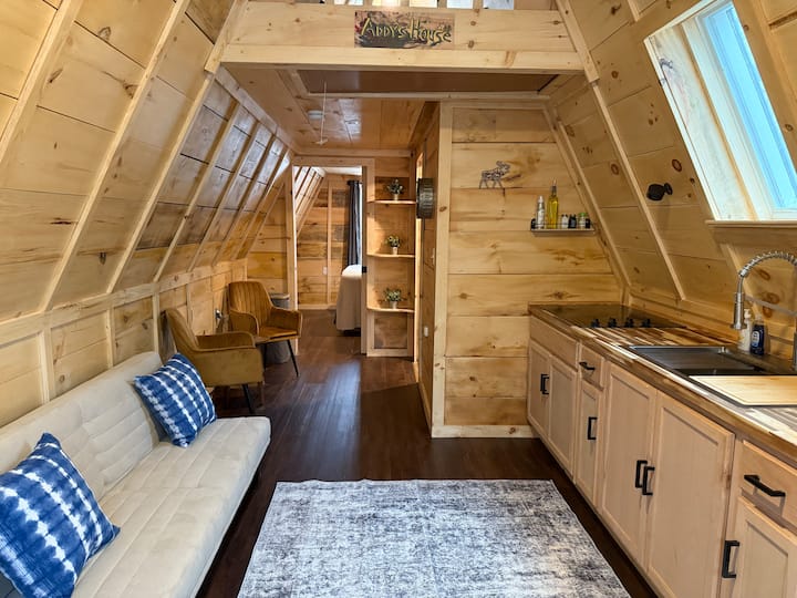 Sister A-frame In Woods (B) - Maine