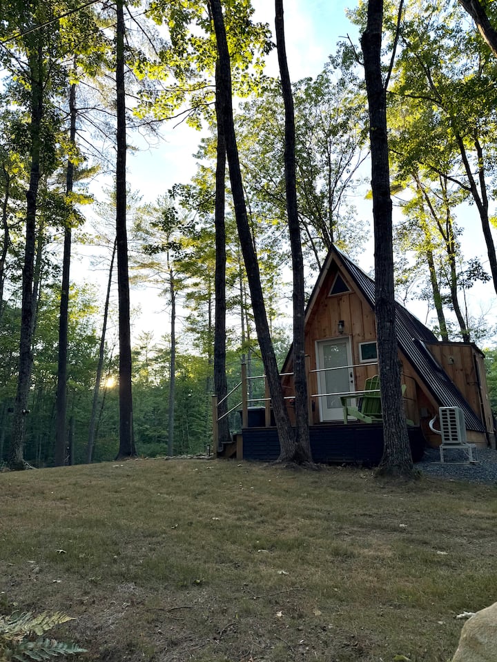 Sister A-frame In Woods (B) - Waterville, ME