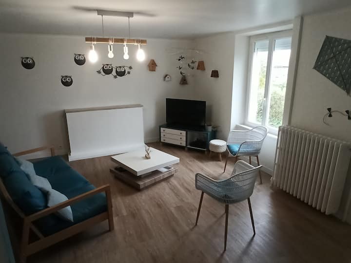 Maison Au Calme Avec 3 Chambres - Parc Oriental de Maulevrier