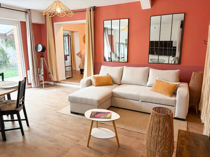 Appartement Avec Jardin & Balnéo – Centre Roubaix - Bondues