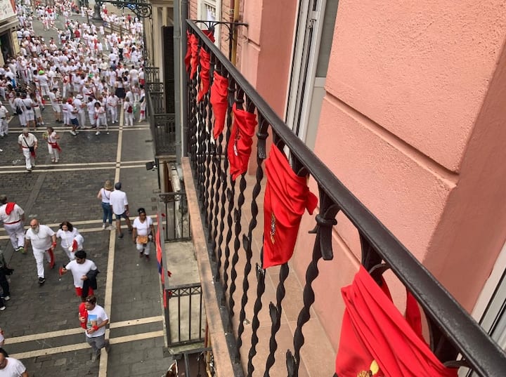 Balcón Encierro San Fermín - Pampelune