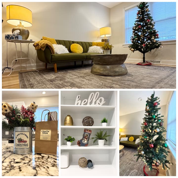 Festive 5br/3ba • Hot Tub, Game Room & Xmas Tree - Indianapolis, IN