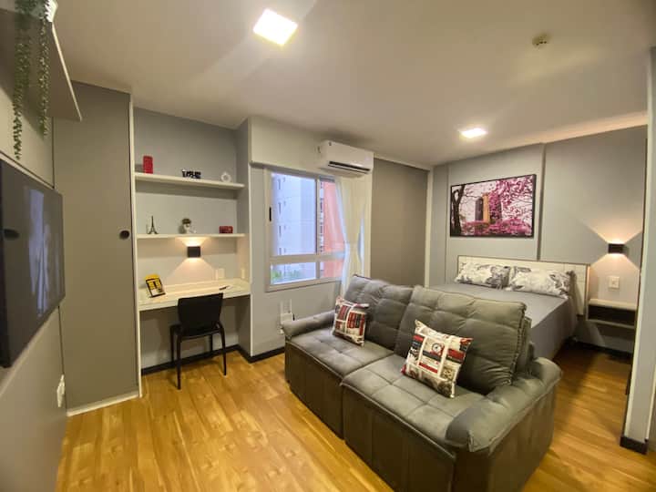 Apê Ao Lado Do P. Piloto/vaga/ar-cond/academia - Brasilia