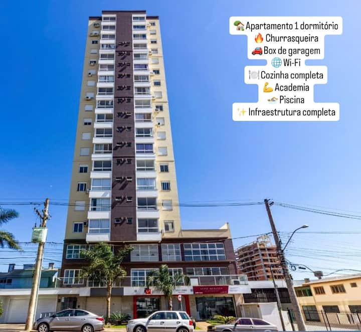 Apto 1d C/ Vaga De Garagem Ao Lado Do Shopping Pf - Passo Fundo