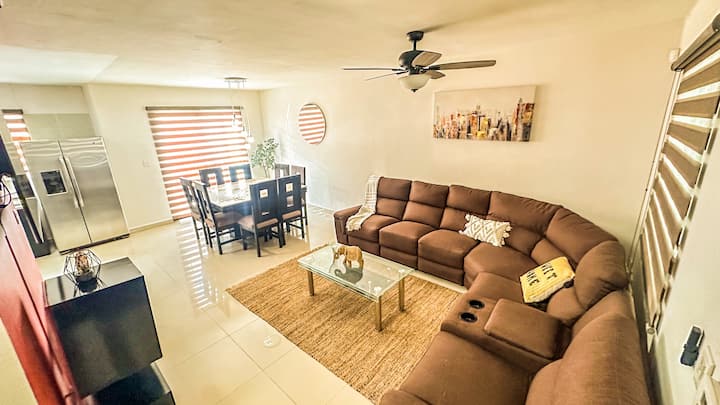 Hospedaje En Privada Segura • Hospeda 6 Personas - Saltillo