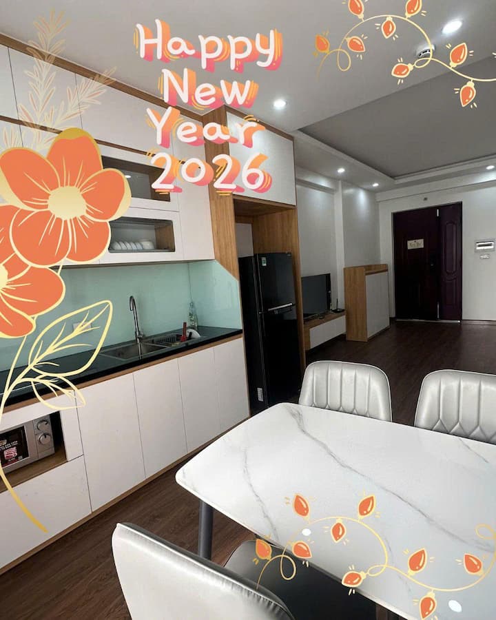 1br Apt Near Cinema & Pool Tecco Elite Thai Nguyen - Sông Công