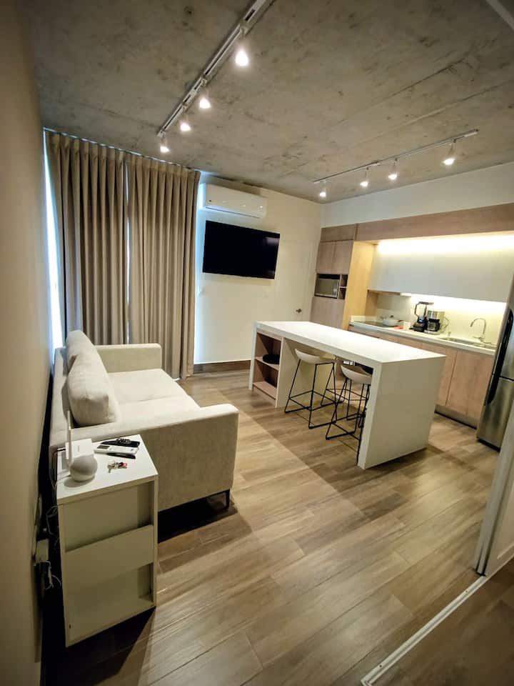 Departamento Céntrico Con Vista A La Sierra Madre - Monterrey