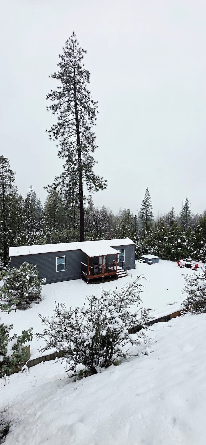 Fox Den
Fire Pit~spa~king Bed
Bass Lake/yosemite - North Fork, CA