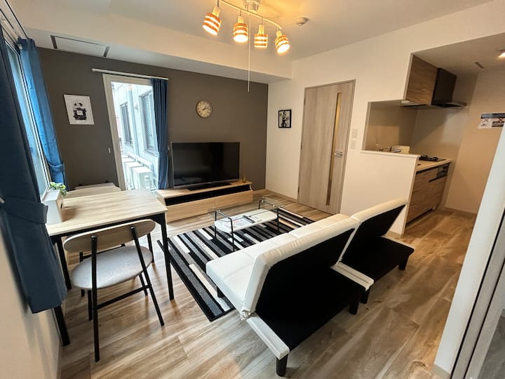 Netflix視聴無料！2025.6 オープン　千歳駅徒歩圏内新築Ms　一部屋貸切 - Chitose