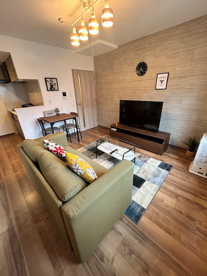 Netflix視聴無料！2025.6 オープン　千歳駅徒歩圏内新築Ms　一部屋貸切 - 에니와시