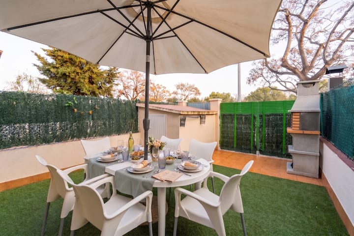 Cambrils | Terrace | Bbq | 8 Pax | 10' Plage - Cambrils