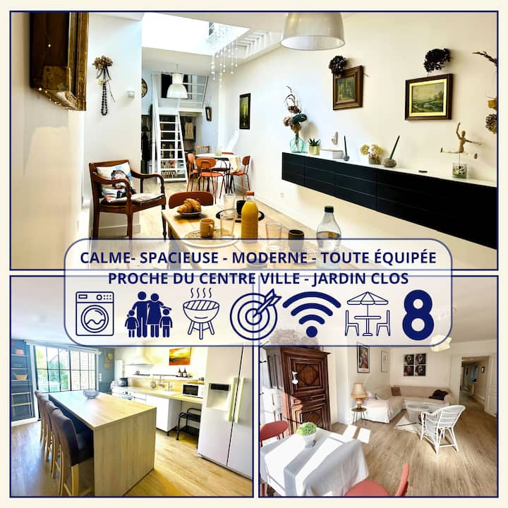 L'abbevilloise Revisitée-wifi-centre Ville-jardin - Abbeville