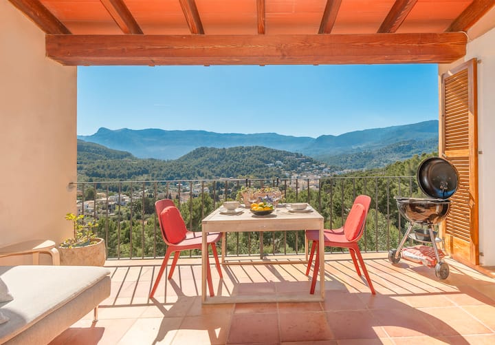 Apartamento Con Piscina Y Vistas A Puerto Sóller - Sóller