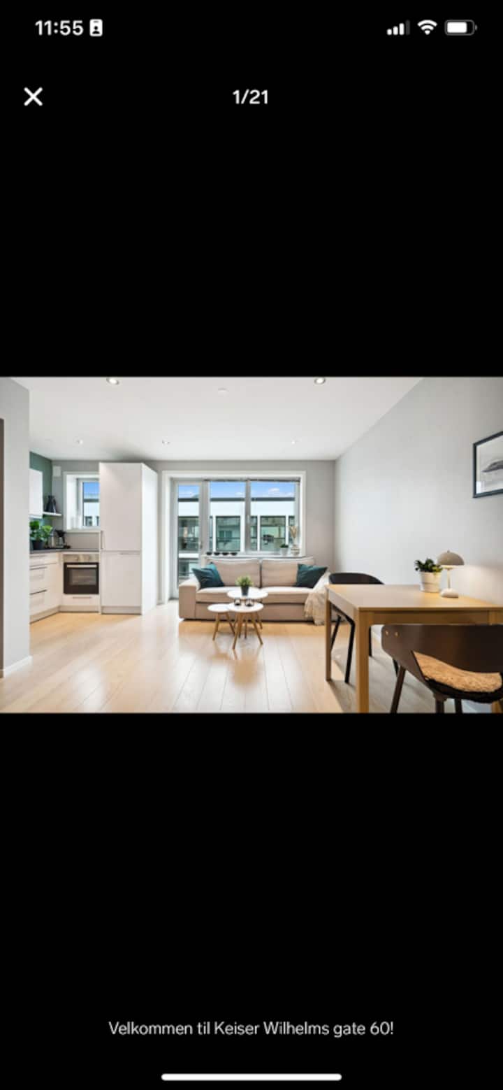 Stylish Studio With Balcony - Ålesund
