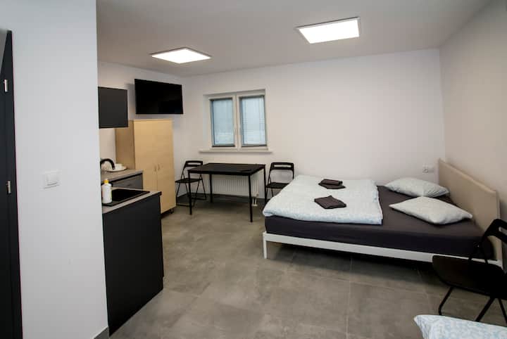 Studio Typu Deluxe Z łóżKiem King-size | Hostel - Katowice