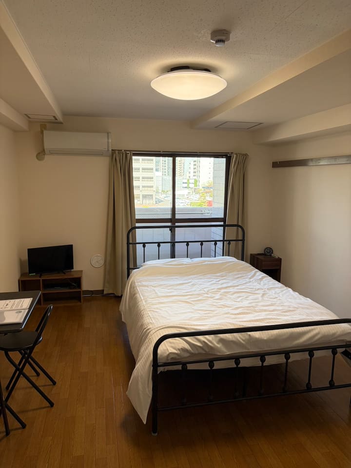 Near Hiroshima Castle&station, Max 2 Guests - Hiroshima