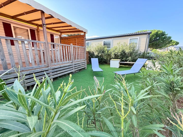 Mobil Home Climatisé - Canet Plage - Canet-en-Roussillon
