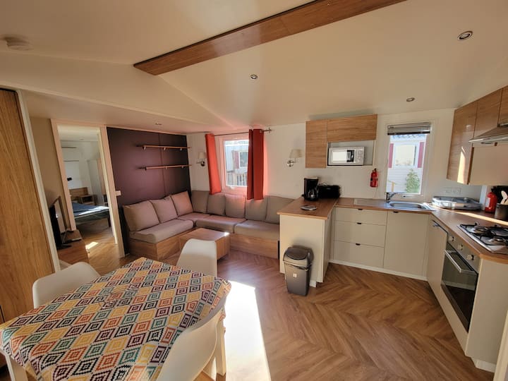 Mobil Home 4/6 Pers De 40m2 - Lit-et-Mixe