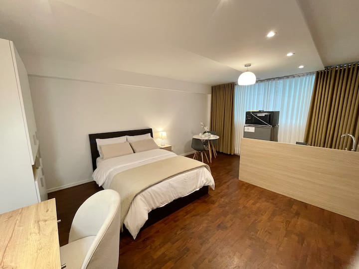 Loft/estudio Con Cocina, Air Cooler Miraflores 504 - Lima