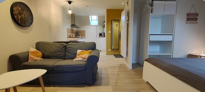 Studio Cosy - Commerces à 150m & Proche Château - Fougères