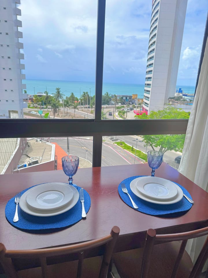 Flat Vista Mar No Hotel Ilusion - Natal