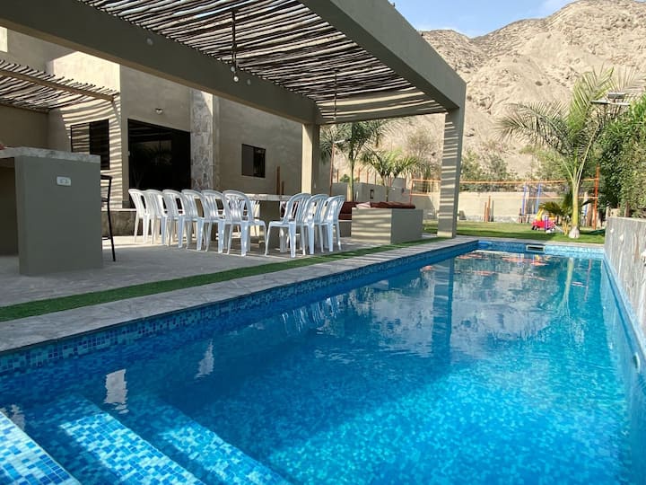 26+4 Huésped-espectacular Family House-niños-bebes - Lima