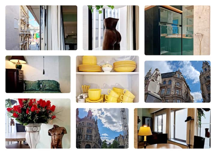 Zara Aristocrat's Retreat +Lift@meir+opera+flixbus - Centraal Station Antwerpen