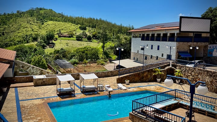 Refúgio C/piscina|jogos|lazer|pet Friendly–amparo - Amparo