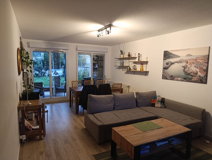 Appart Avec Jardin Et Parking (à 2 Pas Du Métro A) - Villeurbanne