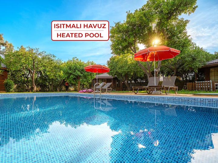 Near The Sea, Heated Pool, Surrounded By Nature - İncekum
