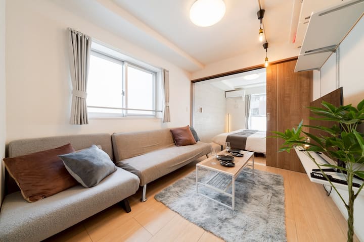 池袋駅の隣/大塚駅徒歩5分/綺麗なリビングルーム/便利な立地のお部屋/s302 - Ikebukuro