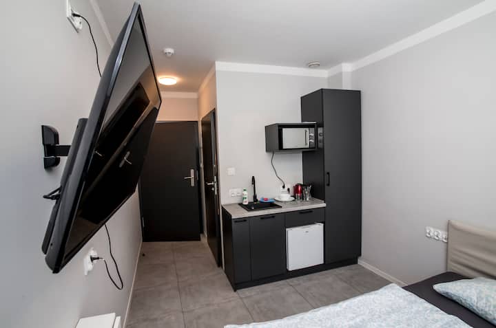 Pokój Dwuosobowy Z Prywatną łAzienką | Hostel - Katowice