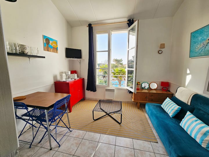 Appartement 4/5 Personnes-piscine-plage-la Couarde - La Couarde-sur-Mer