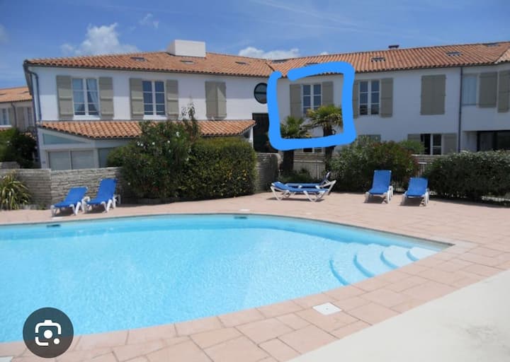 Appartement 4 Personnes, Piscine, Plage,la Couarde - L'Aiguillon-sur-Mer