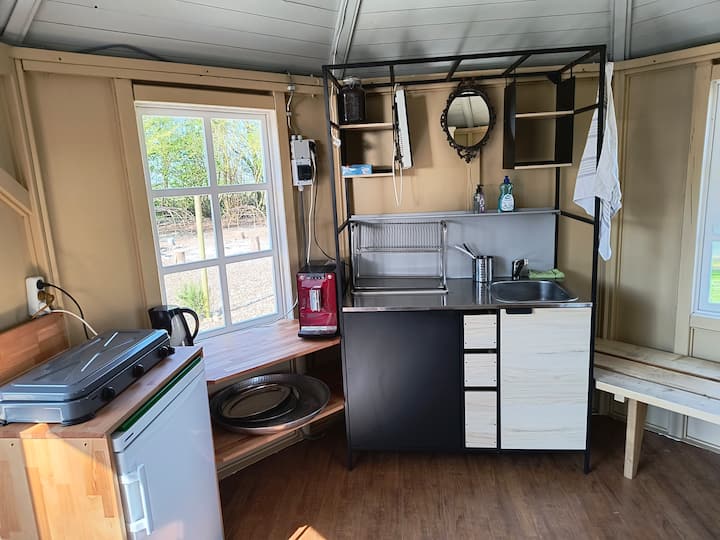 Mooie Yurt Met Knus Theehuis - Goes