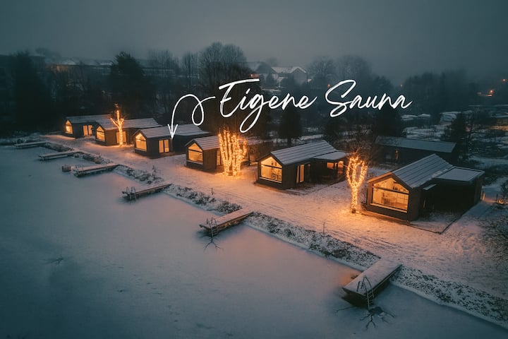 *Lakeside-cabin* Mit Eigener Sauna ⑤ +Hunde - Bavaria