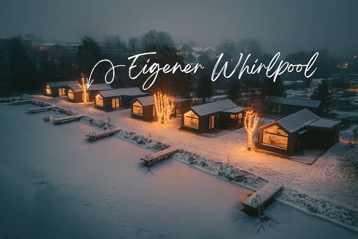 *Lakeside-cabin* Mit Eigenem Whirlpool ⑥ Pet-free - Windischeschenbach