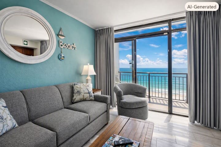Oceanfront Retreat With Private Balcony - North Myrtle Beach, SC